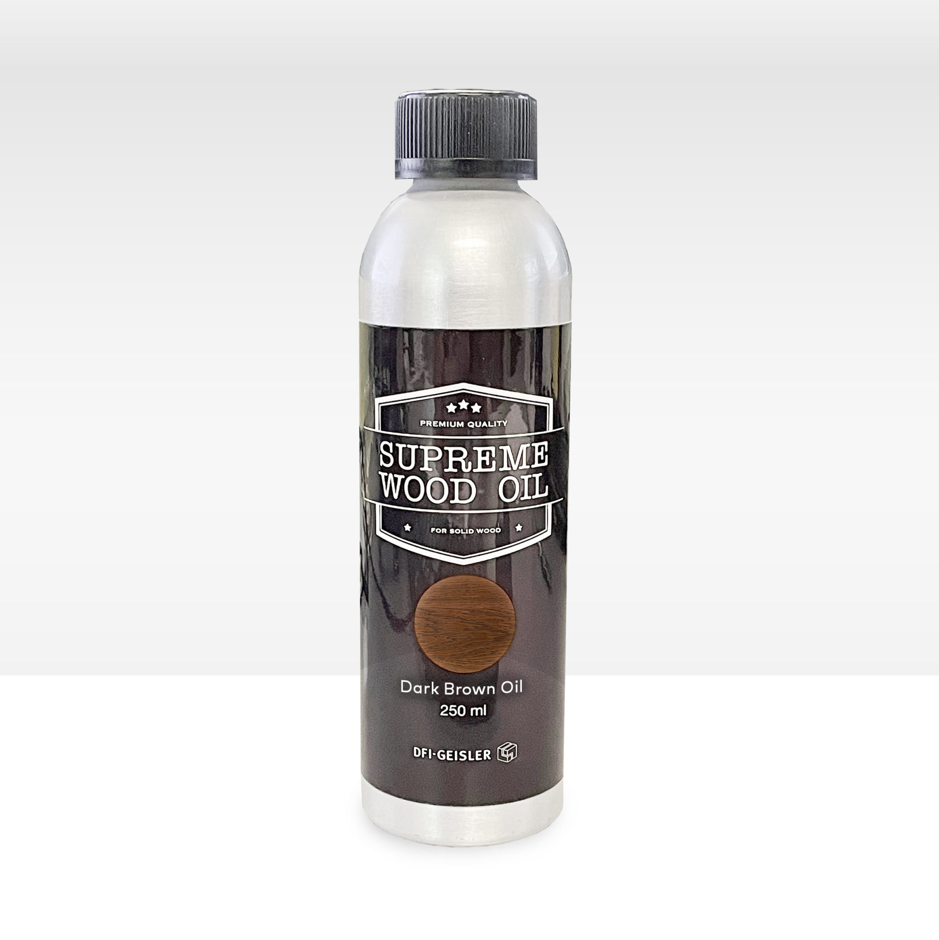 Wood Oil Dark Brown 250 ml - DFI Geisler A/S